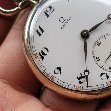 Relógio De Bolso Omega Ano 1944 Corda Manual Altarelojoria Relógios