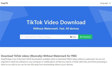 How To Download Tiktok Videos In Bulk Without Watermark For Free