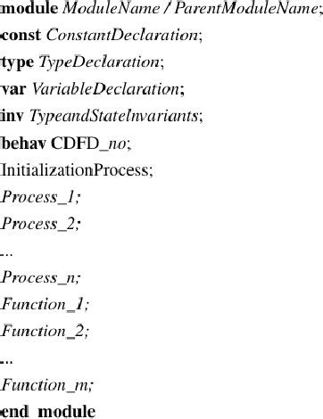 Figure 1 From Implementation Of Structured Object Oriented Formal