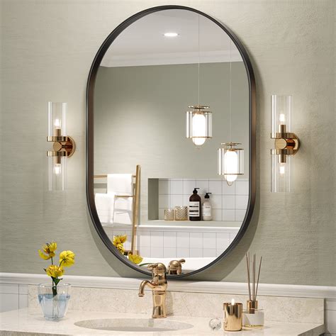 Oval Bathroom Vanity Mirrors Lighted Bathroom Mirrors Vonn Lighting