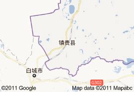 镇赉地图 白城 镇赉 大山谷图库