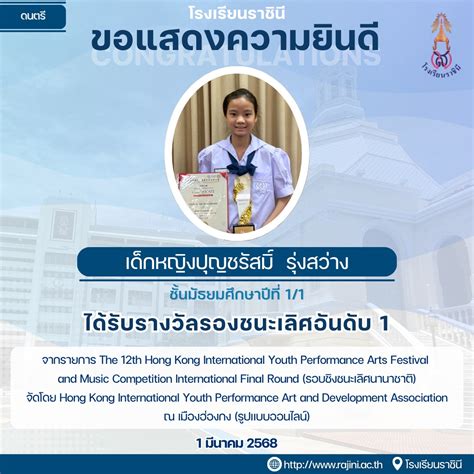 Rajiniactivity โรงเรียนราชินี 🎉 Facebook