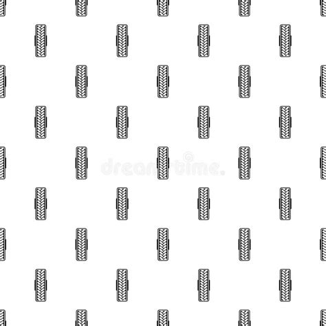 Tread Pattern Pattern Seamless Vector Stock Vector Illustration Of Machine Sign