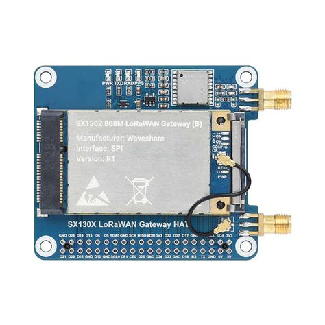 SX M M LoRaWAN Gateway Module SX Lorawan Mini PCIe Long Range Communication