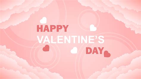 2 월 14 일 행복한 발렌타인 데이 인사말 하트 색상 배경 낭만적 인 사랑 벡터 디자인 배너 파티 초대장 템플릿 2월에 대한 스톡 벡터 아트 및 기타 이미지 Istock