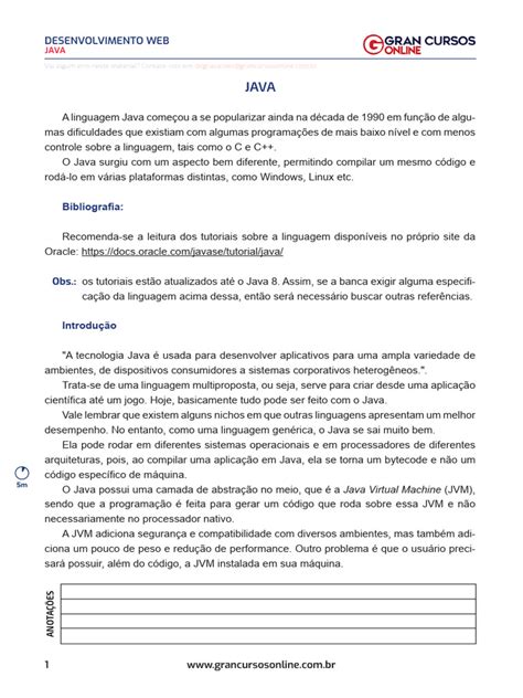 Resumo2604825 Tiago Lage Payne De Padua77994810 Desenvolvimento Web Aula 84 Java 1613680596