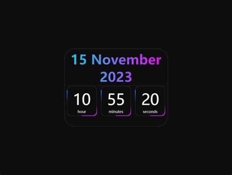 Html日历代码，实时时间显示器下载 17素材网