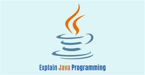 Java Programming Tutorial