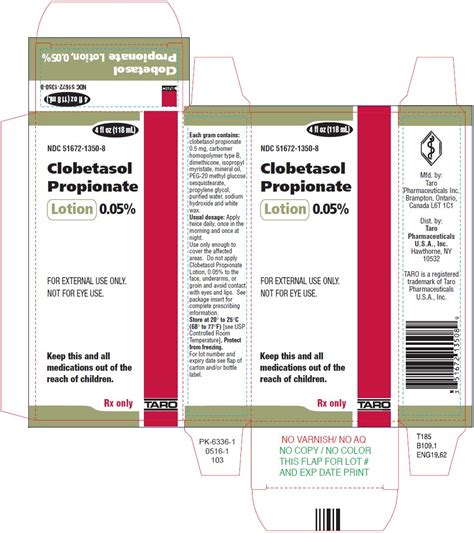 Clobetasol Lotion Fda Prescribing Information Side Effects And Uses