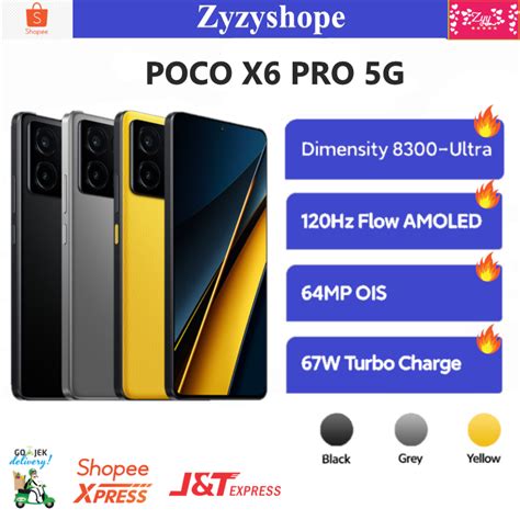 Jual Poco X Pro X G Garansi Resmi Xiaomi Indonesia Shopee Indonesia