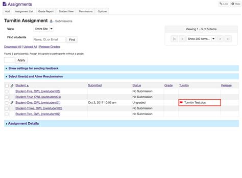 View Turnitin Reports Owl Help Western University