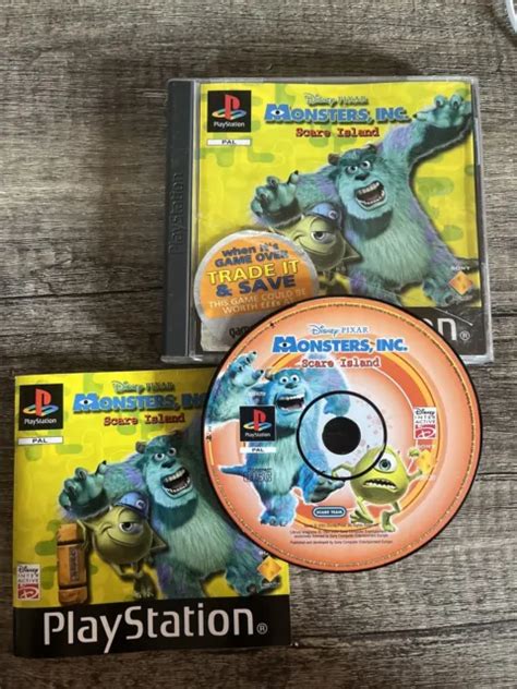 Disney Pixars Monsters Inc Scare Island Ps1 Game £700 Picclick Uk
