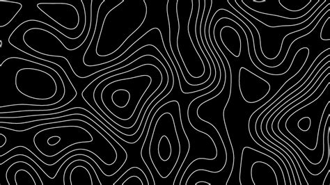 Monochrome Topographic Wonders Backiee