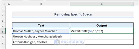 How To Remove Spaces In Excel Applying Formula Vba And Power Query 11