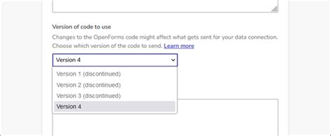 Code Formats And Examples For Data Connections Middleware Openforms Help Center