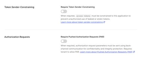 Configure Pushed Authorization Requests Par