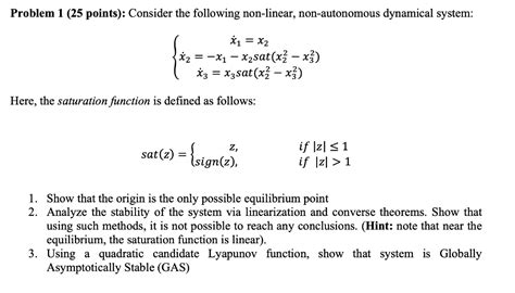 solved problem 1 25 points consider the following