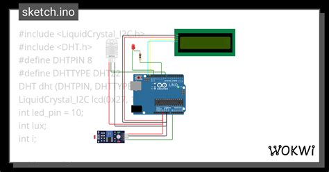 Sistem Pendeteksi Suhu Dan Kontrol Cahaya Lampu Wokwi ESP32 STM32