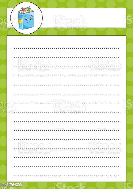 줄 지어 시트 템플릿입니다 필기 용지 일기 플래너 체크리스트 위시리스트 학교 테마로 돌아 가기 벡터 그림입니다 0명에 대한 스톡