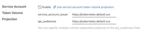 Gunakan Proyeksi Token Serviceaccount Container Service For Kubernetes 阿里云