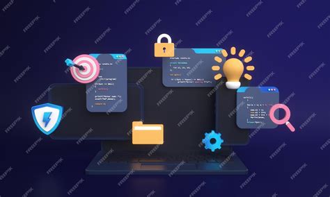 Premium Photo Web Development Programming Code Or App Development And