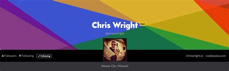 Some Beautiful Profile Headers With Custom Pens Codepen