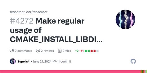 Make Regular Usage Of Cmakeinstalllibdir And Gnuinstalldirs By Zopolis4 · Pull Request 4272
