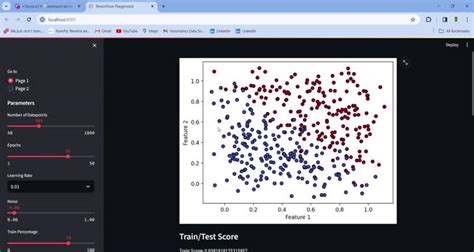 Machinelearning Neuralnetworks Streamlit Tensorflow