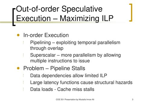 Ppt Designing Configurable Ooo Microprocessor Simulator Maximizing