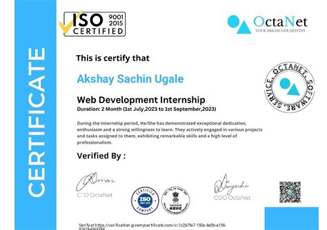 Akshay Ugale On Linkedin 🎓excited To Share My Latest Achievement🚀