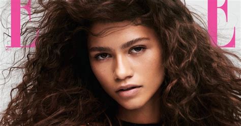 Zendaya Makes Her Grand Debut On The Elle Magazine November Issue In