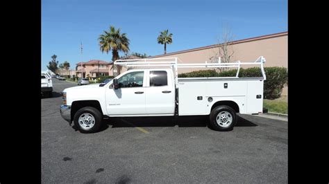 8 Knapheide Service Body Enhances This 2500hd Double Cab Chassis Youtube