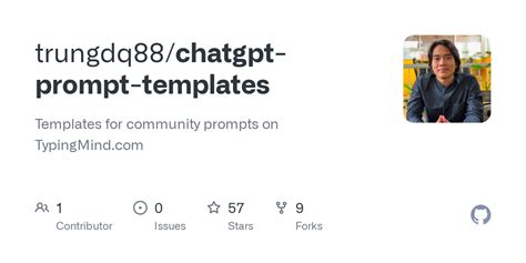 GitHub Trungdq Chatgpt Prompt Templates Templates For Community Prompts On TypingMind Com