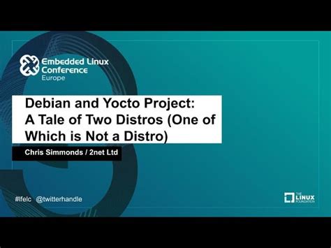 Conference Talks Talk Debian And Yocto Project A Tale Of Two Distros