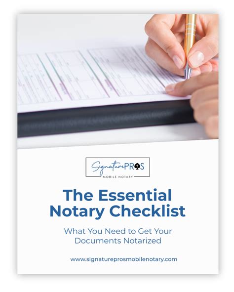 Signature Pros Mobile Notary Menifee Ca Southern California