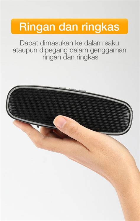 Jual Speaker Bluetooth Robot Rb210 Bluetooth 5 0 Hi Fi Sound Portable Audio Wireless Super Bass