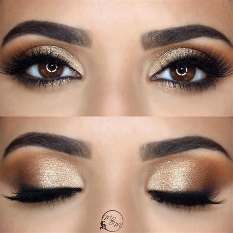 Gold Eye Makeup