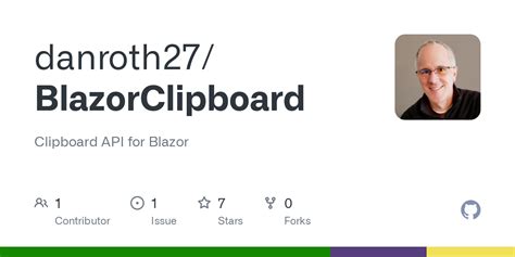 GitHub Danroth27 BlazorClipboard Clipboard API For Blazor