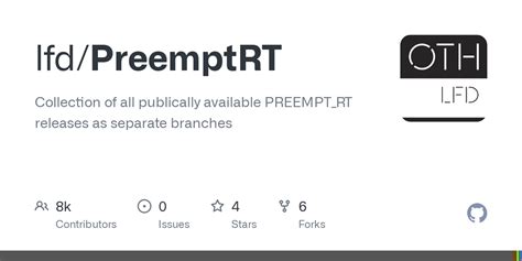 Github Lfd Preemptrt Collection Of All Publically Available Preempt Rt Releases As Separate