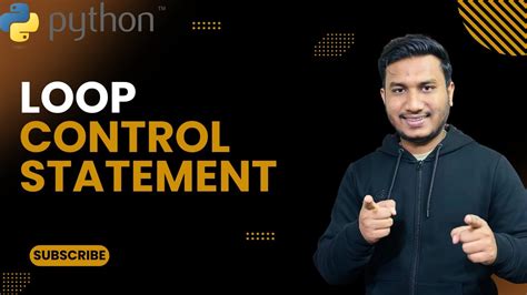 Loop Control Statement The Complete Python Course Python Tutorial Youtube
