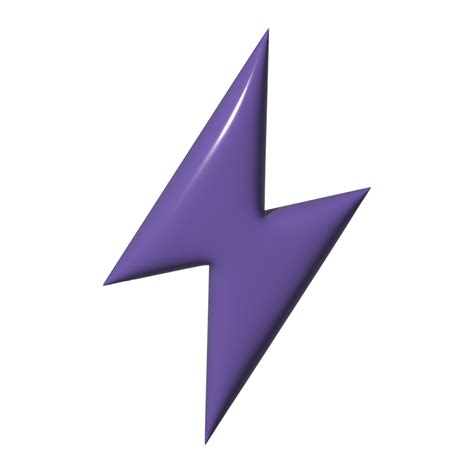 3d icon lightning 22836353 png