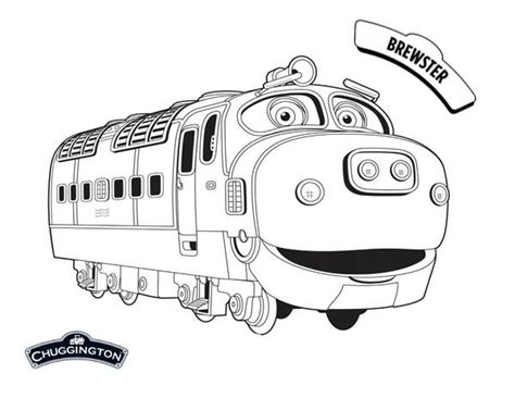 Brewster Chuggington Coloring Pages