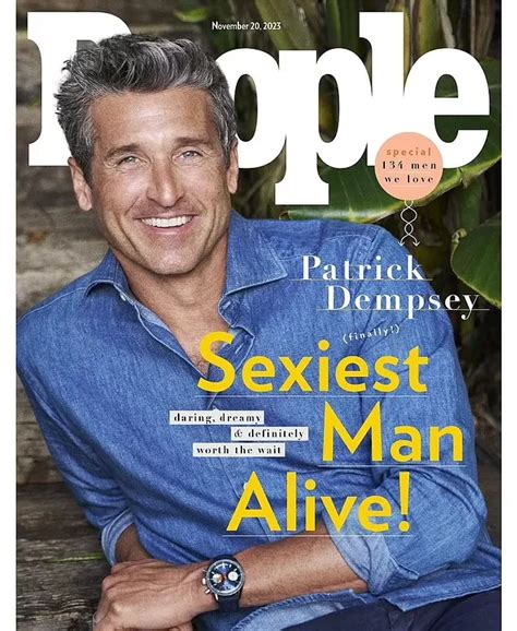پاتریک دمپسی جذاب‌ترین مرد سال 2023 مجله People شد ویدیو
