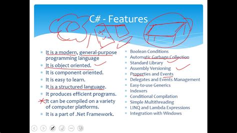 C Part 2 Features Youtube