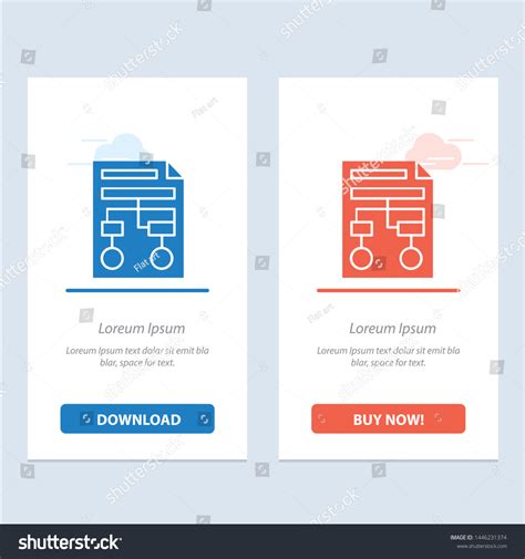 Graph Paper Process Wireframe Document Blue Stock Vector Royalty Free