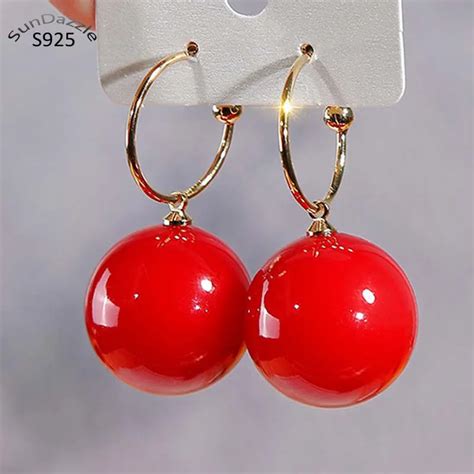 Настоящее 925 пробы серебряные игольчатые серьги кольца для женщин ювелирные изделия золото