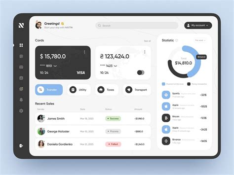 Best 13 Finance Dashboard Design Ui Kit Desktop App With Ui Use For Web Application Or Website