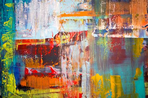 추상적 인 다채로운 예술 회화 배경 캔버스에 여러 가지 색상의 예술적 밝은 아크릴 오일 수채화 질감 그런지 벽지 인테리어 앨범 전단지 커버 포스터 소책자를위한 현대적인 미래