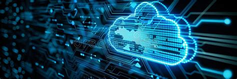 Global Cloud Computing Data Storage And Connectivity A Futuristic