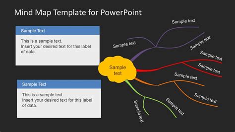 Creative Mind Map Template For PowerPoint SlideModel